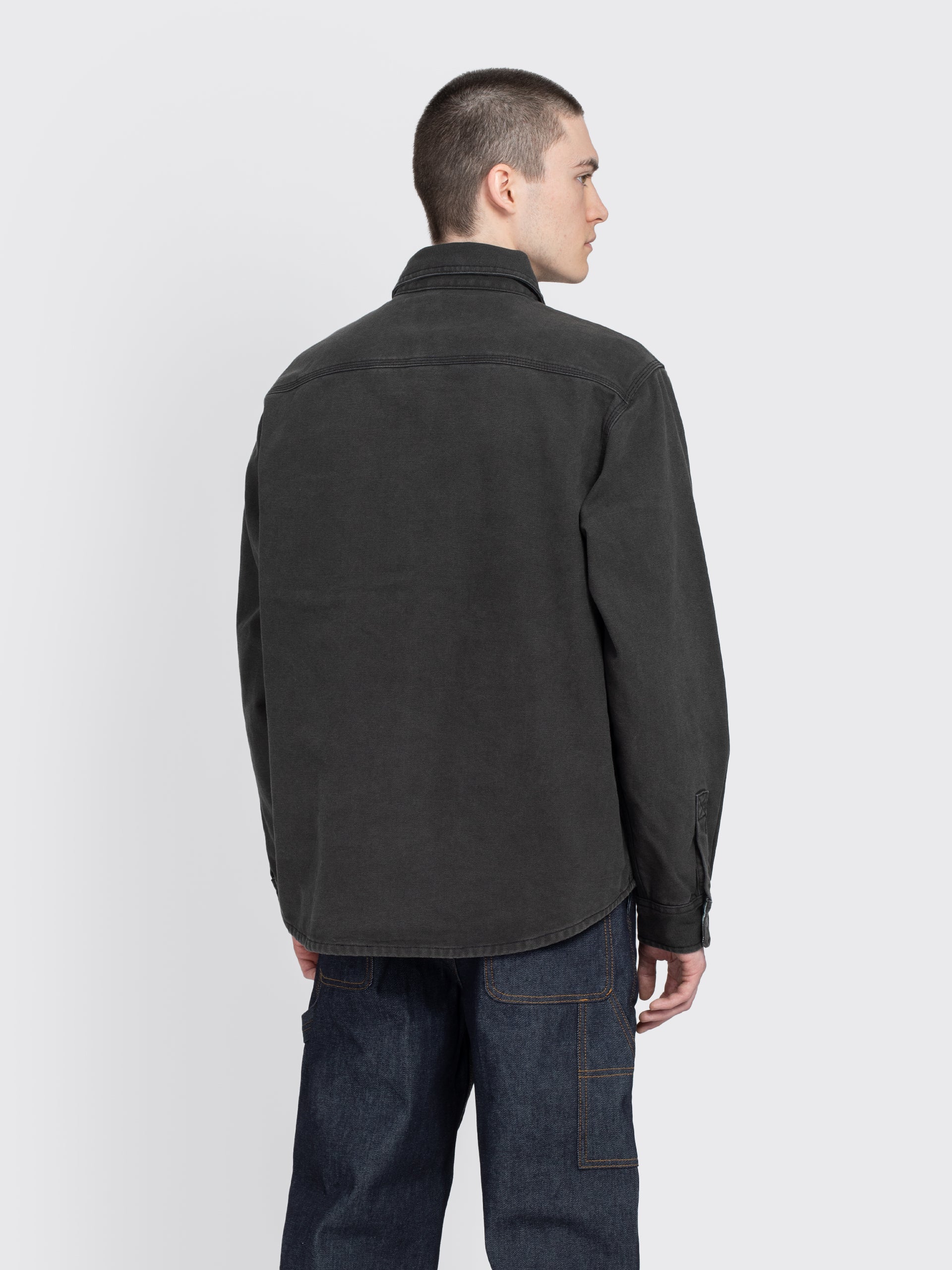 Heavy Washed Canvas Shirt | Rooney