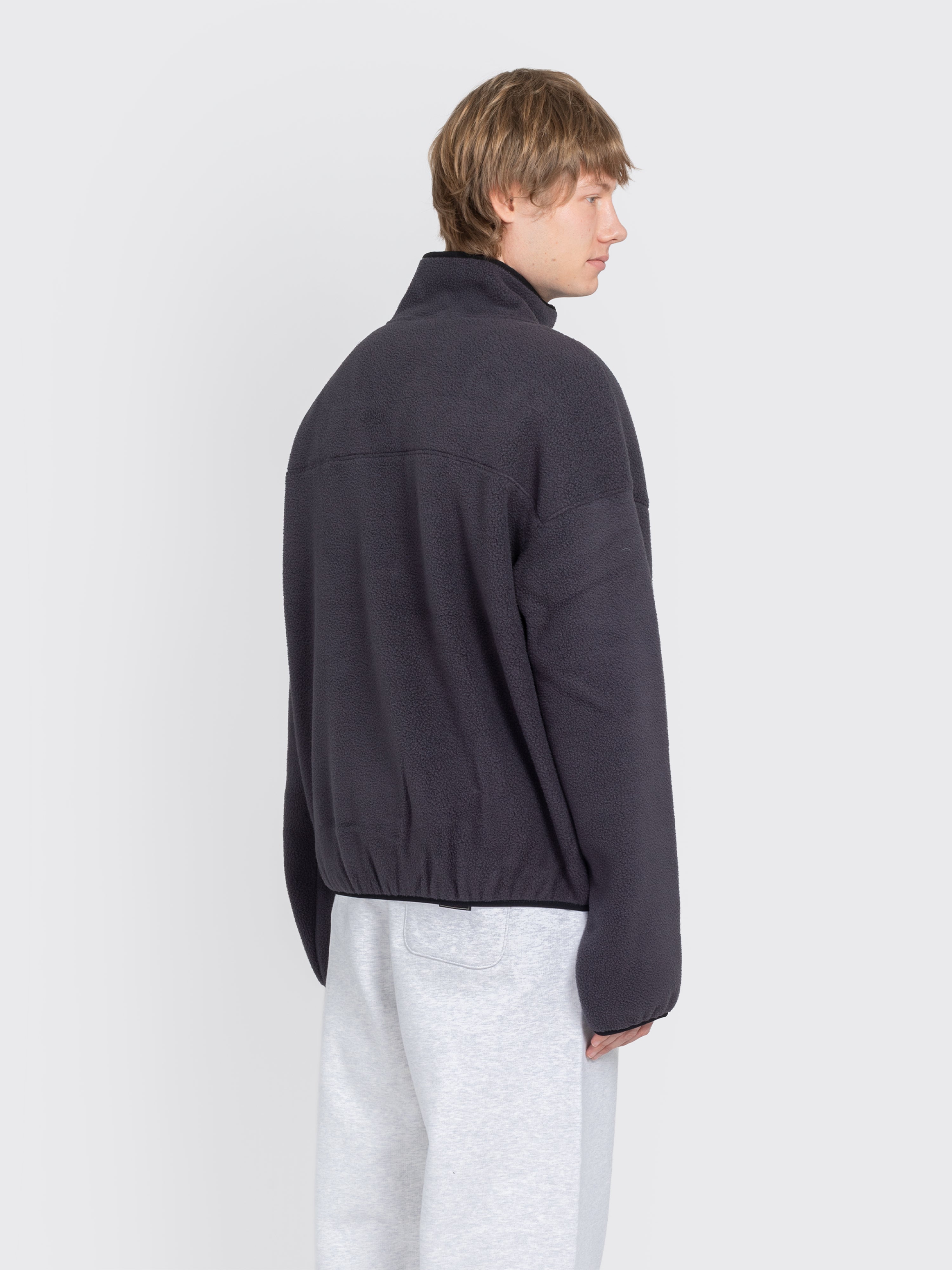 TNF Red Box Half Zip Fleece Obsidian | Rooney